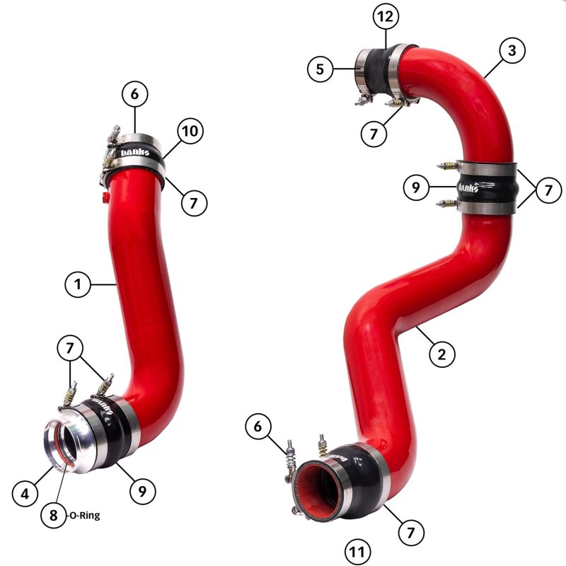 97710 Boost Tube System for 2017 thru 2019 L5P - Banks Power