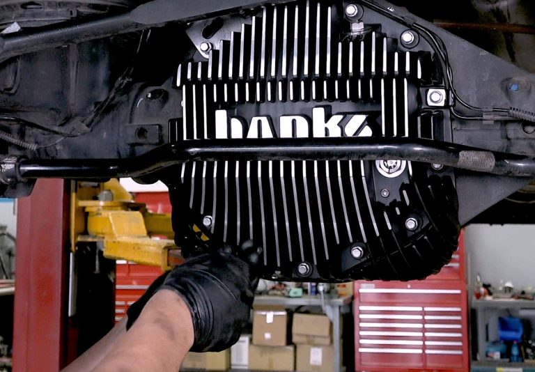 97727 - Banks 11.5" or 12" 14-bolt AAM Ram-Air Rear Differential Cover ...