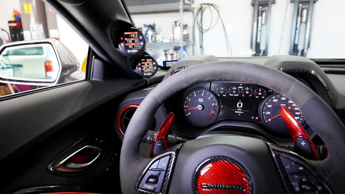 Camaro ZL1 Gets Clean iDash Installation - Banks Power