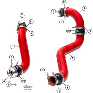 97710 Boost Tube System for 2017 thru 2019 L5P - Banks Power