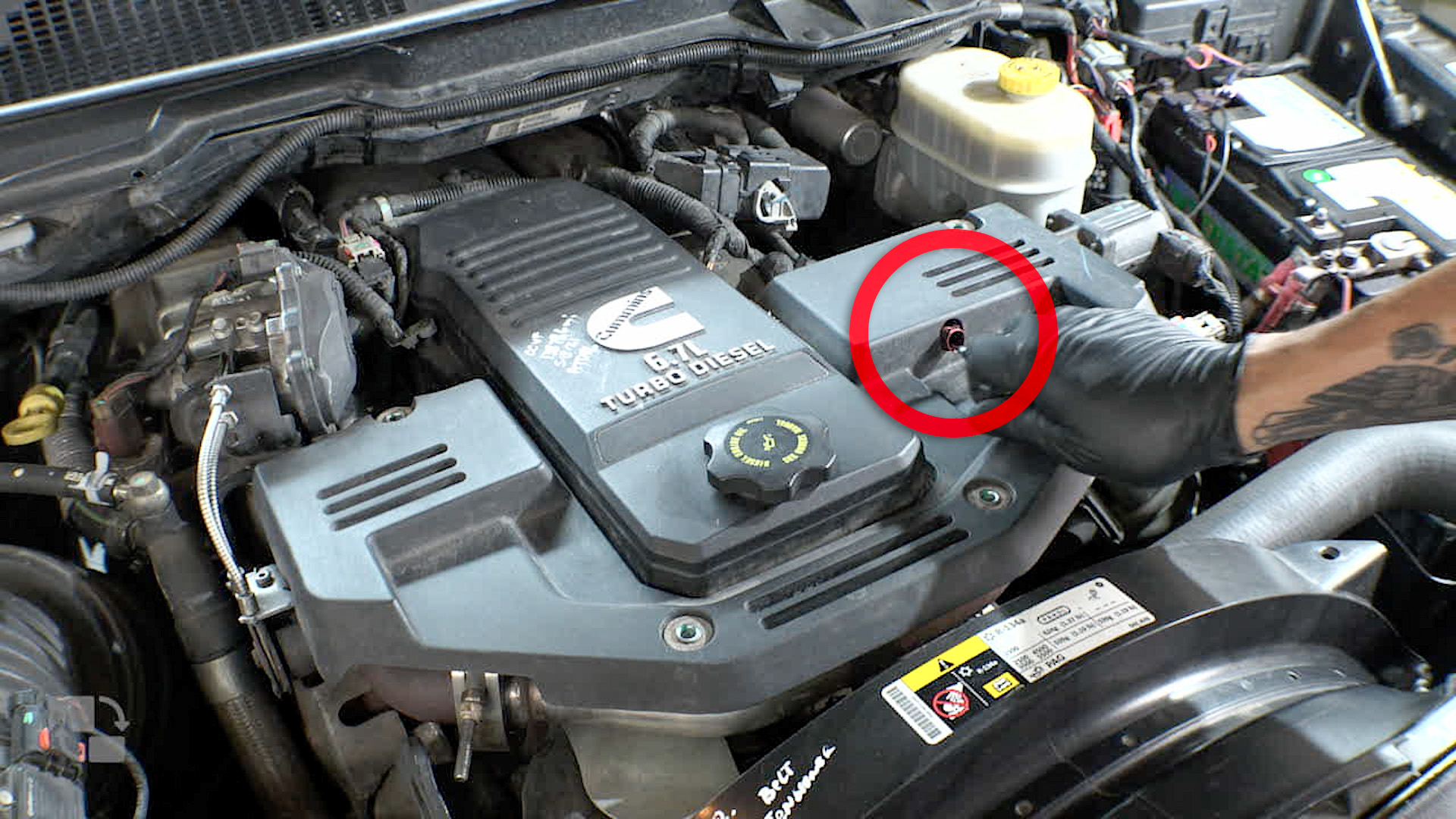 97737 Monster-Ram Intake System w/fuel line-2019-24 RAM 6.7L Cummins ...