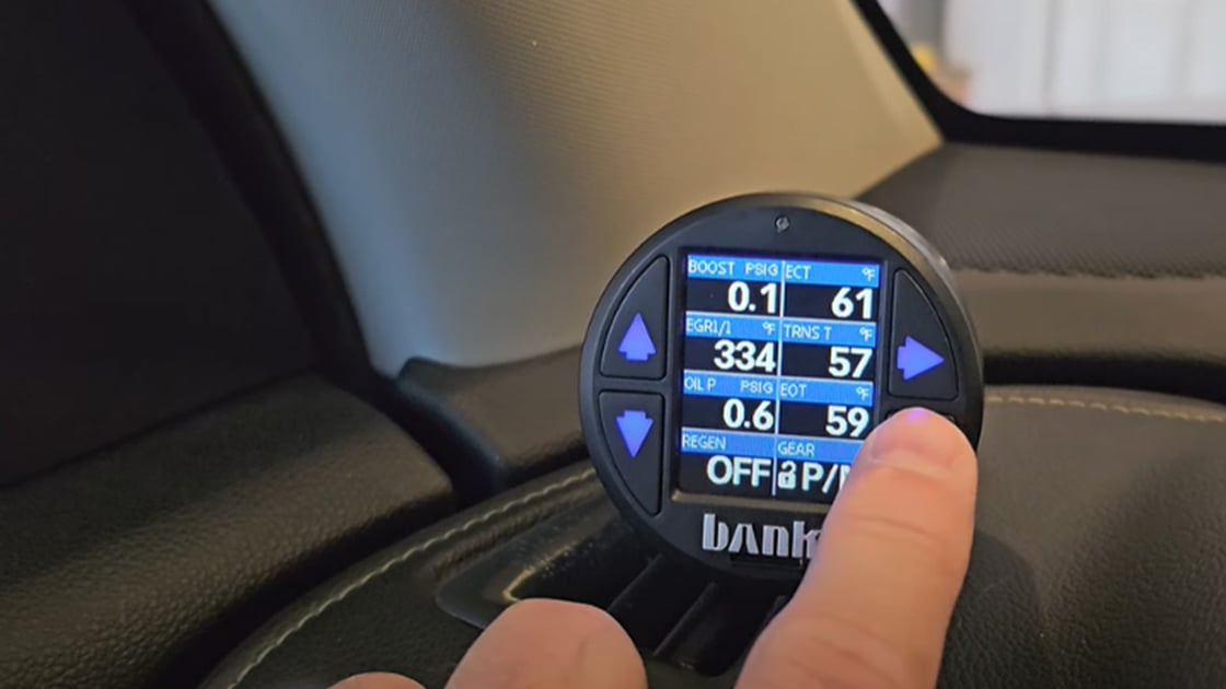 iDash on a Baby Duramax - Banks Power