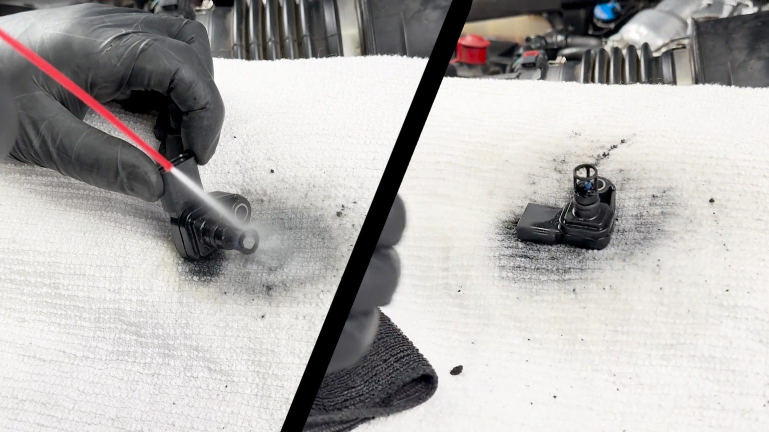 97752 MAP Sensor Relocation Kit for 2017-2024 Chevy/GMC 2500/3500 ...