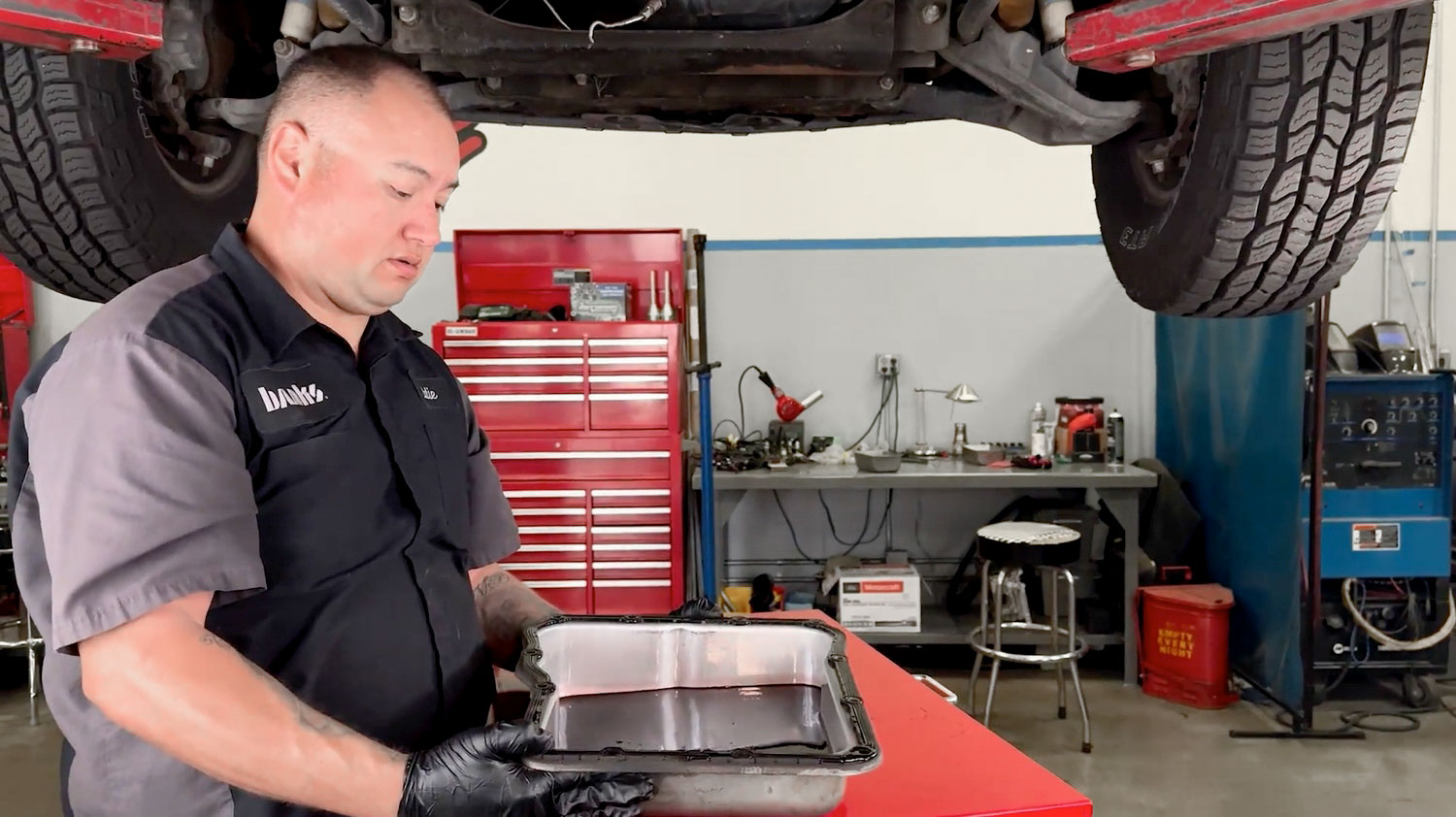 97755 | Banks Ram-Air Transmission Pan for 2001-2019 Chevy/GMC 2500/ ...