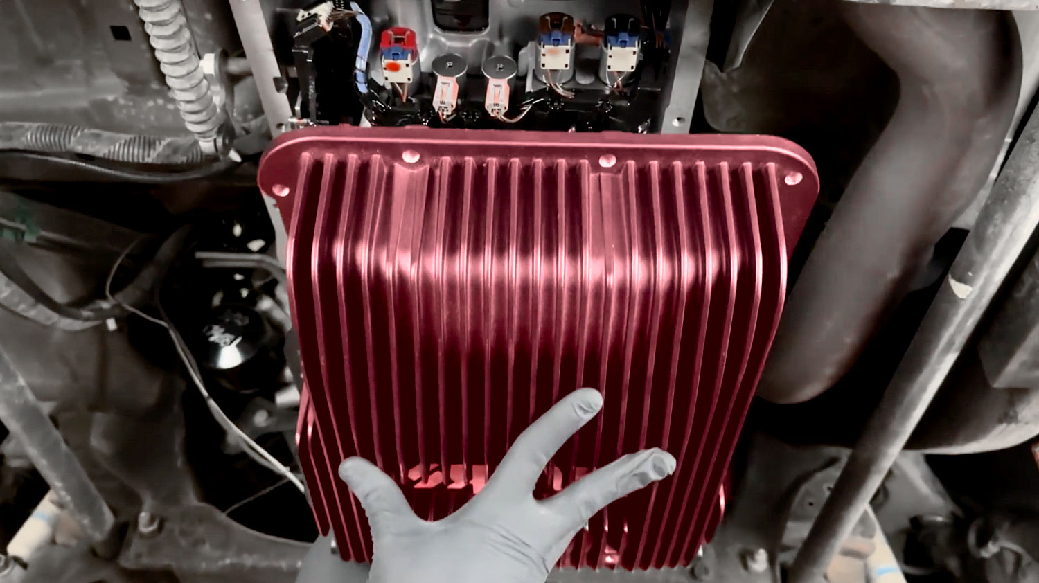 97755 | Banks Ram-Air Transmission Pan for 2001-2019 Chevy/GMC 2500/ ...