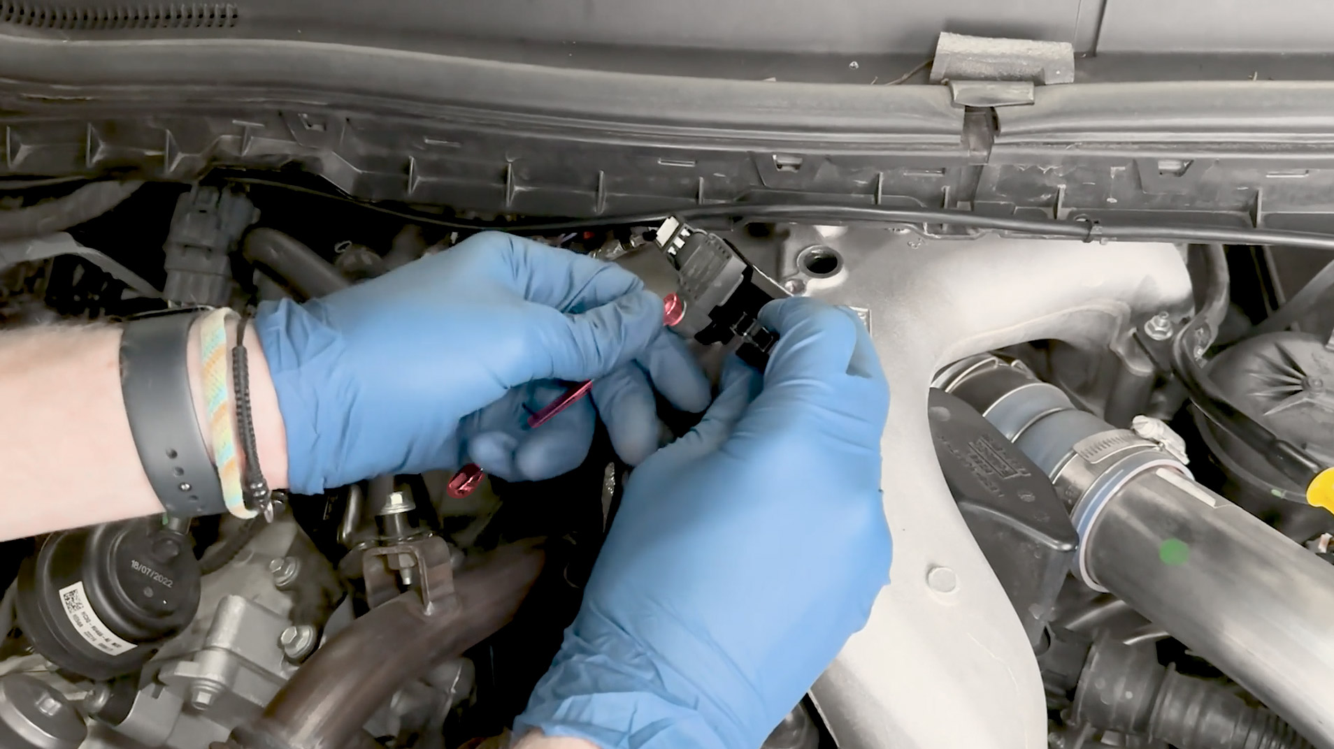 97758 MAP Sensor Relocation Kit for 2020-2024 Ford F250-450 Super Duty ...