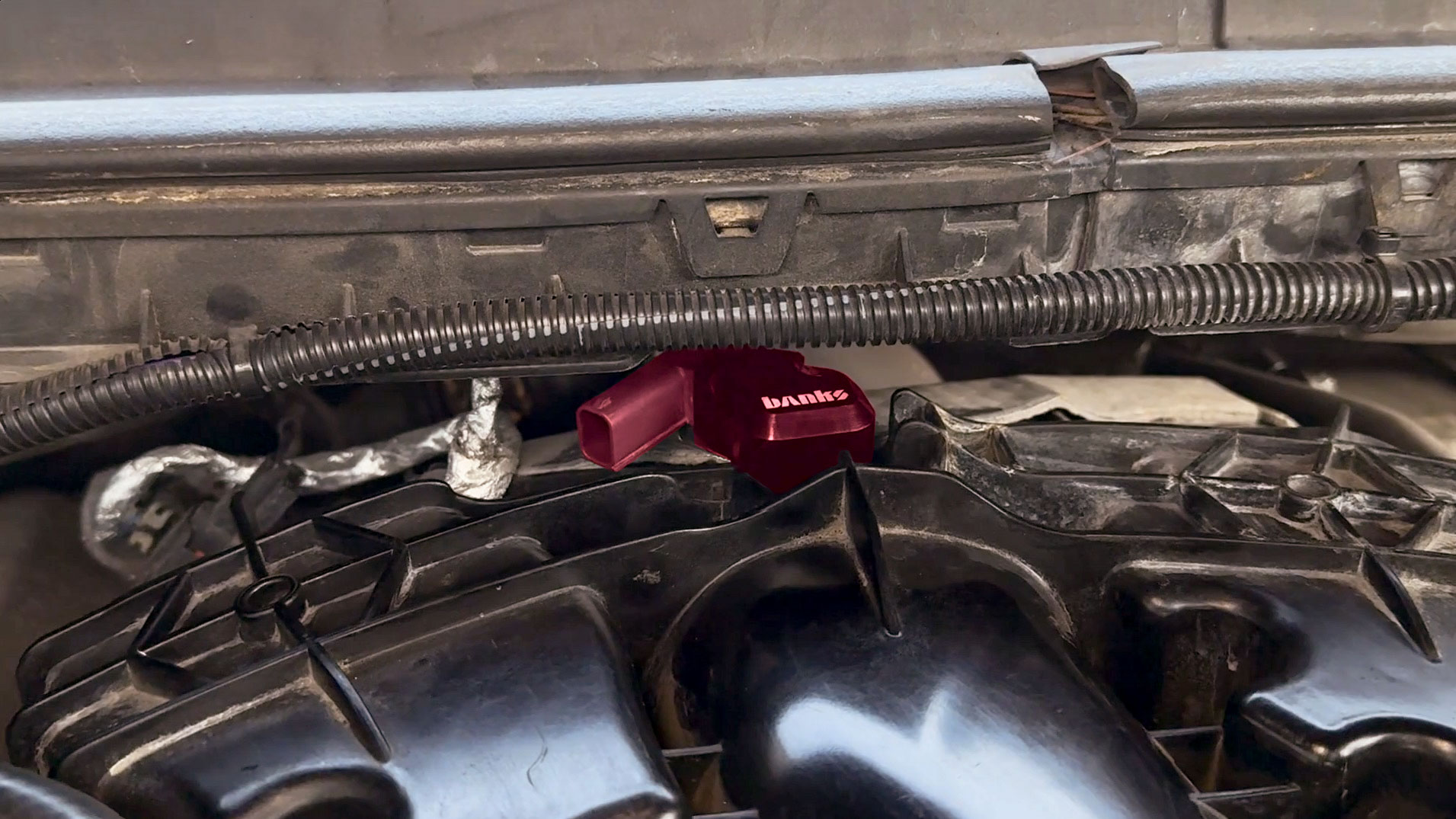 97762 MAP Sensor Relocation Kit For 2011-2019 Ford F250-550 6.7L Diesel ...