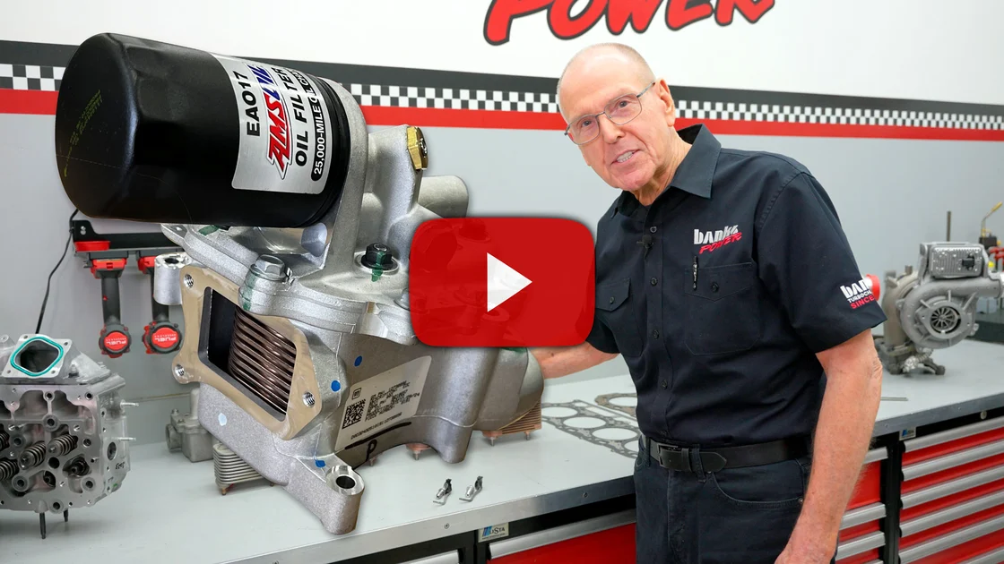 Oil Cooler Upgrade Kit for Duramax: Gale Inspects New Cooler - Banks Power