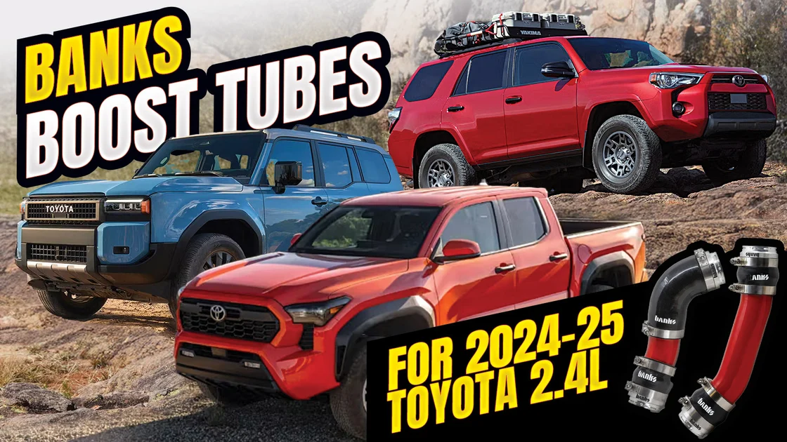 2024–25 Toyota High-Flow Boost Tubes for Tacoma, 4Runner & Land Cruiser ...